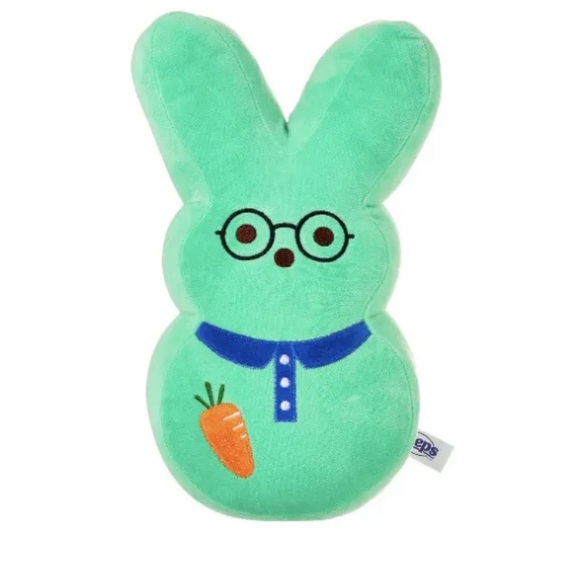 Toys | Peeps Green Dress Up Plush Bunny Rabbit 12 Glasses Carrot Easter ...